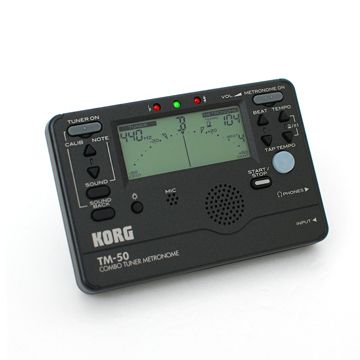 KORG TM-50 全功能冷光調音/節拍器(黑色) - PChome 24h購物
