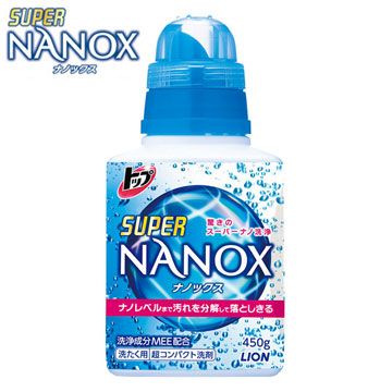 【日本LION】SUPER NANOX 超濃縮奈米洗衣精450g - PChome 24h購物