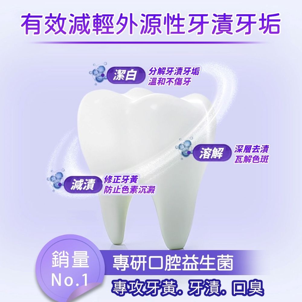 日本製Moln益生菌深層潔齒牙膏110g*6條 - PChome 24h購物