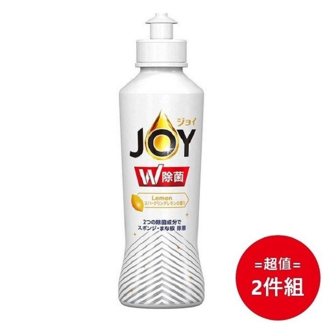 P&G 寶僑 日本JOY W雙效洗碗精170ml 勁爽檸檬 二入特惠組 - PChome 24h購物
