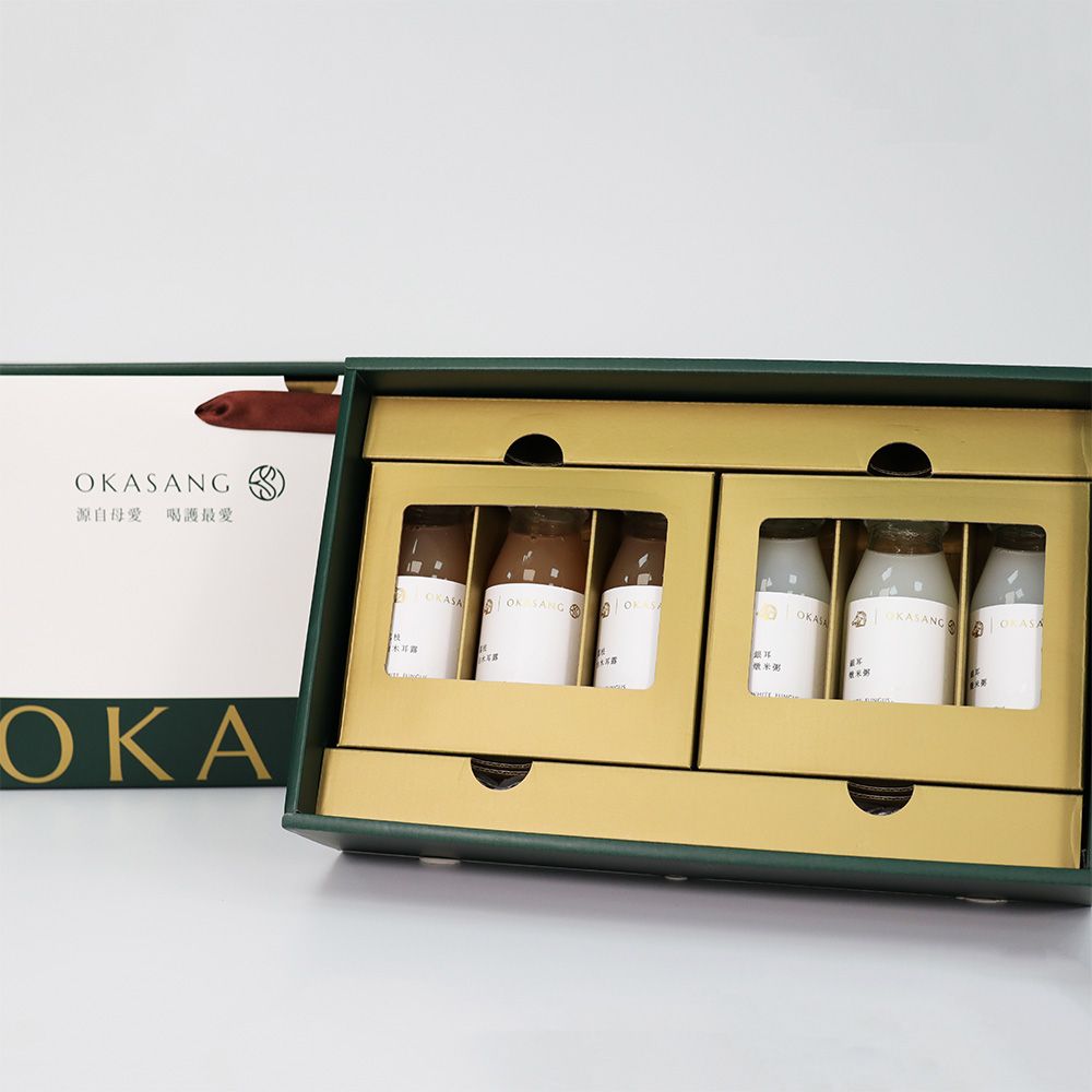 O卡桑 精裝白木耳露禮盒(六入白木耳露)(195ml×6罐/盒) - PChome 24h購物