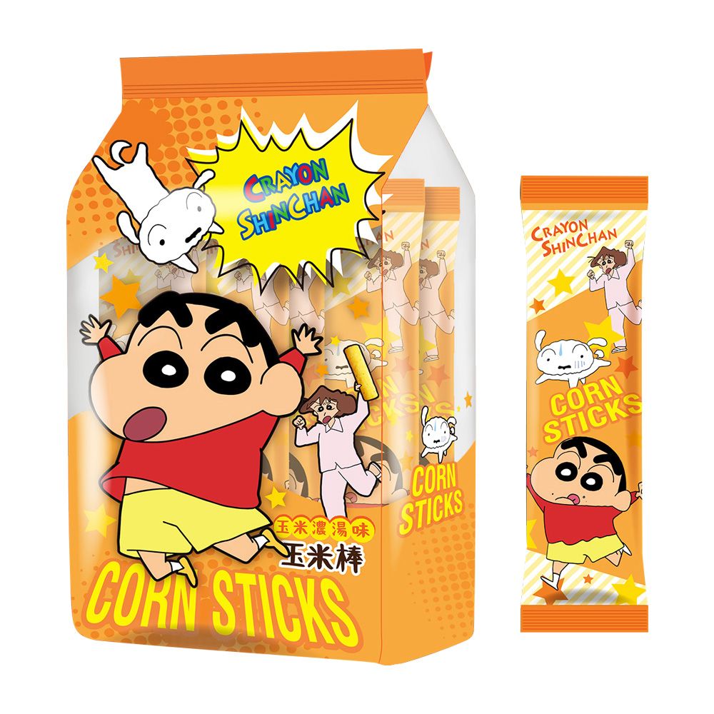 蠟筆小新 玉米棒-玉米濃湯味12入(84g) - PChome 24h購物