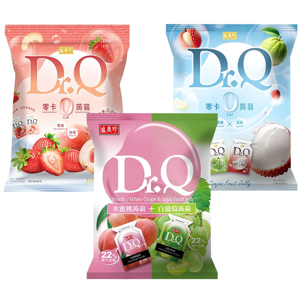 盛香珍 Dr.Q雙味蒟蒻420g/包(3口味) - PChome 24h購物
