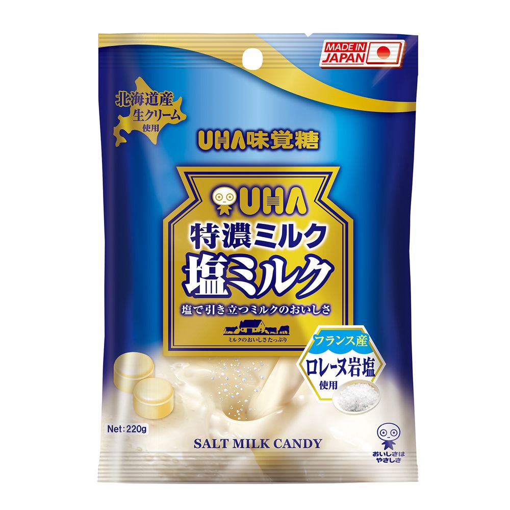 UHA 味覺糖 鹽味牛奶糖(220g) - PChome 24h購物