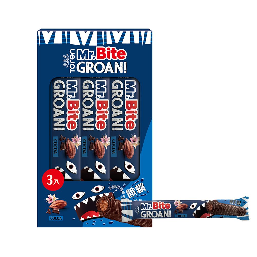 Mr.Bite餓霸可可夾心黑巧克力棒105g - PChome 24h購物