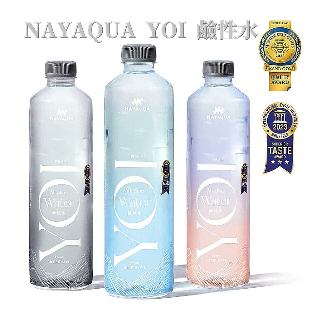 【NAYAQUA】YOI 鹼性水(600mlx24入/850mlx20入) - PChome 24h購物