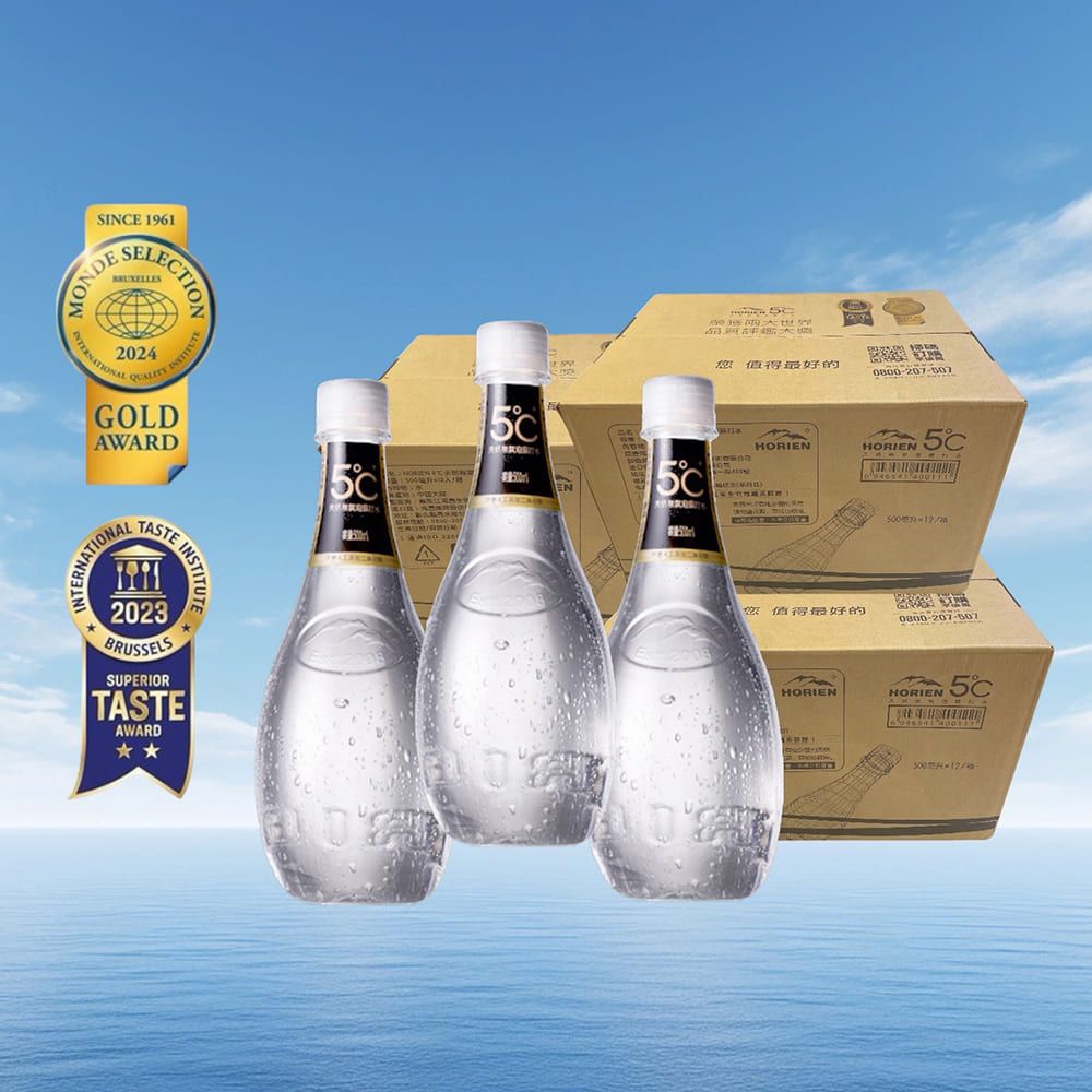 【海昌5℃】天然無氣泡蘇打水500MLx12入/箱x3箱 - PChome 24h購物