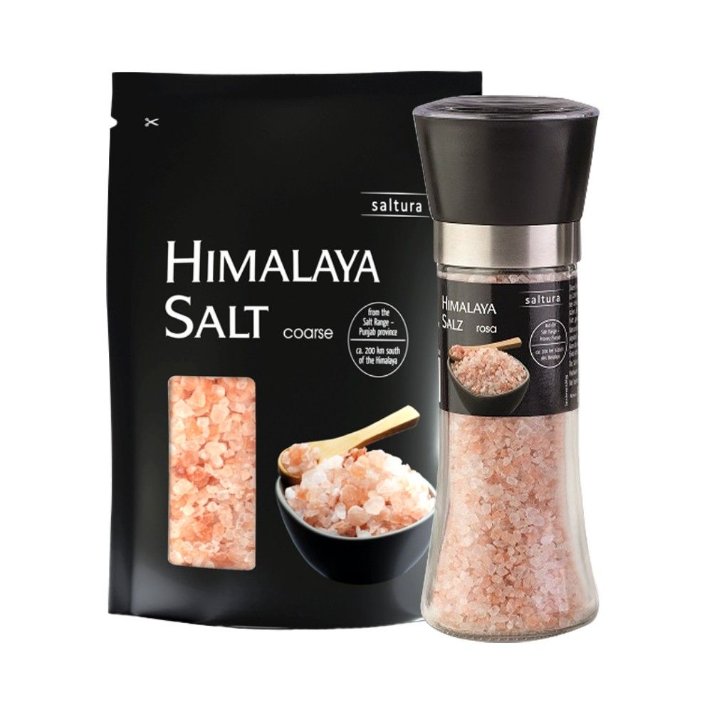 【Wagner Life Design】喜馬拉雅頂級粉紅玫瑰鹽粗鹽精選組(500gx1+研磨罐180gx1) - PChome 24h購物
