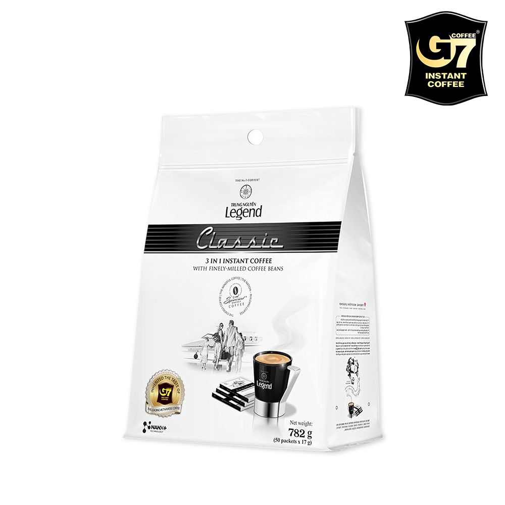 G7 傳奇經典三合一即溶咖啡17g 46入(袋裝) - PChome 24h購物