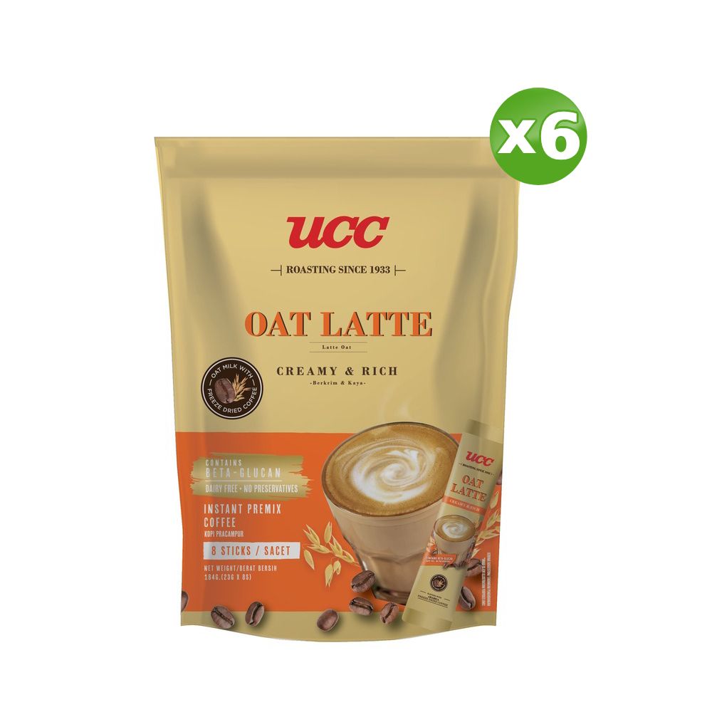 UCC 嚴選拿鐵(8入/袋)x6袋 - PChome 24h購物