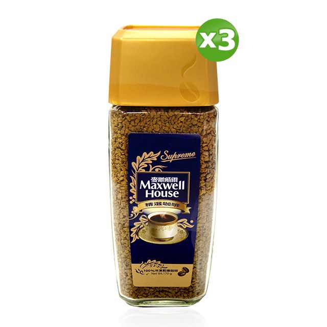 Maxwell 麥斯威爾 精選咖啡(170g)X3罐 - PChome 24h購物