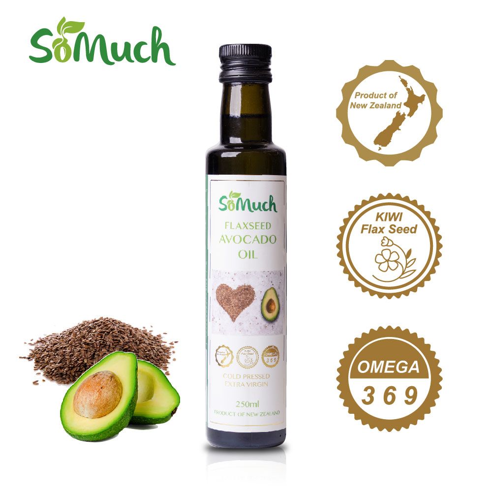 Somuch】頂級冷壓初榨亞麻仁酪梨油(250ml) - PChome 24h購物