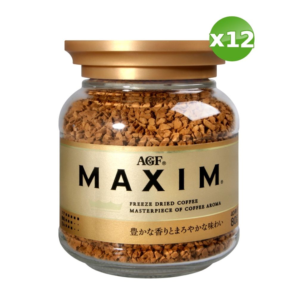 AGF 箴言金咖啡(80g)x12罐 - PChome 24h購物