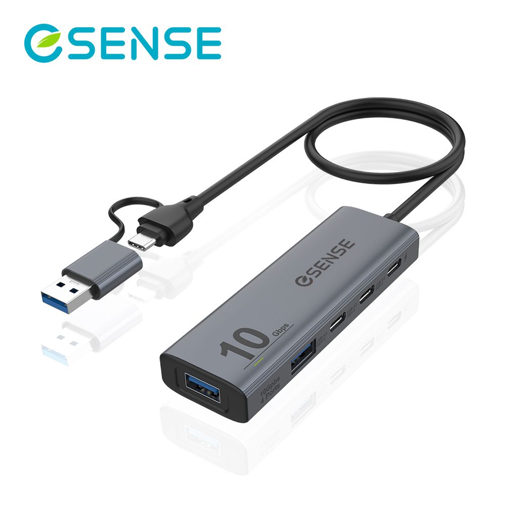 Esense 逸盛 B502 A+C USB3.2 Gen2 Hub - PChome 24h購物