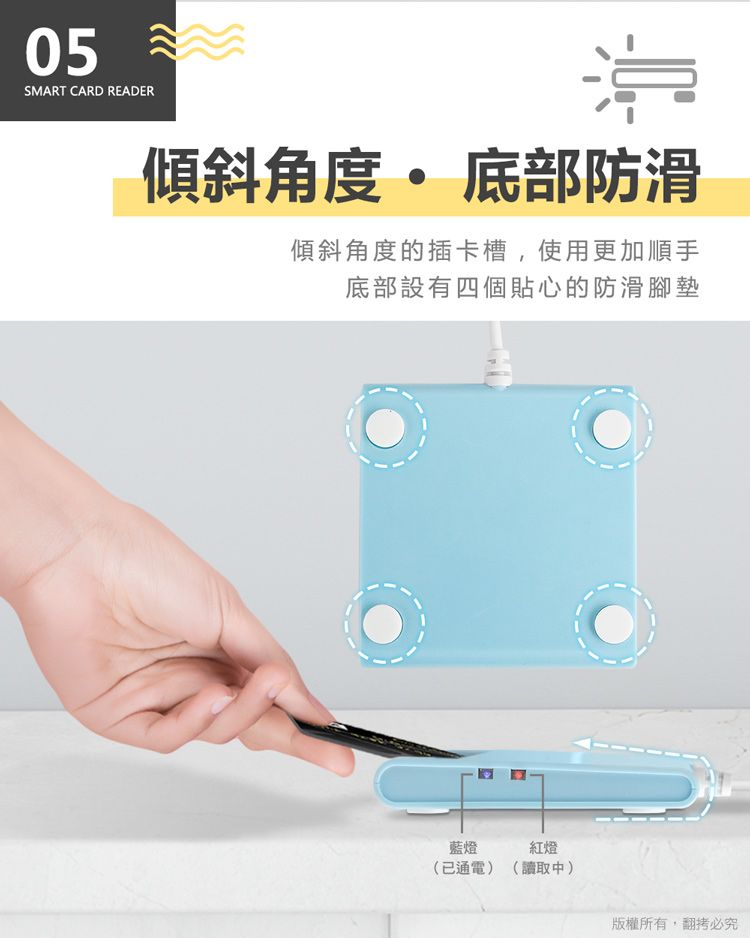 aibo AB22 ATM晶片讀卡機-藍色 - PChome 24h購物