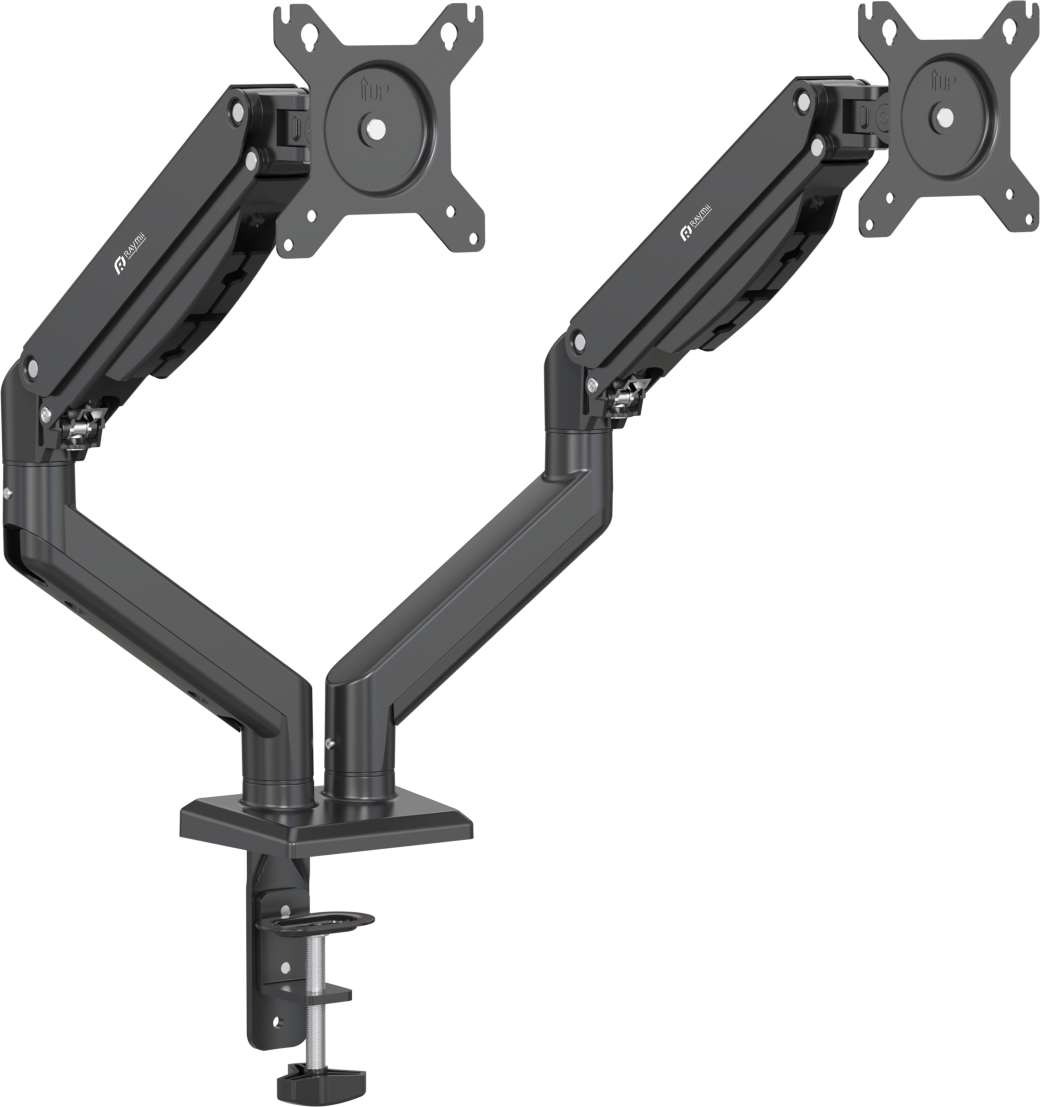 Raymii 瑞米 VS-89 氣壓式雙螢幕支架 螢幕架 - PChome 24h購物