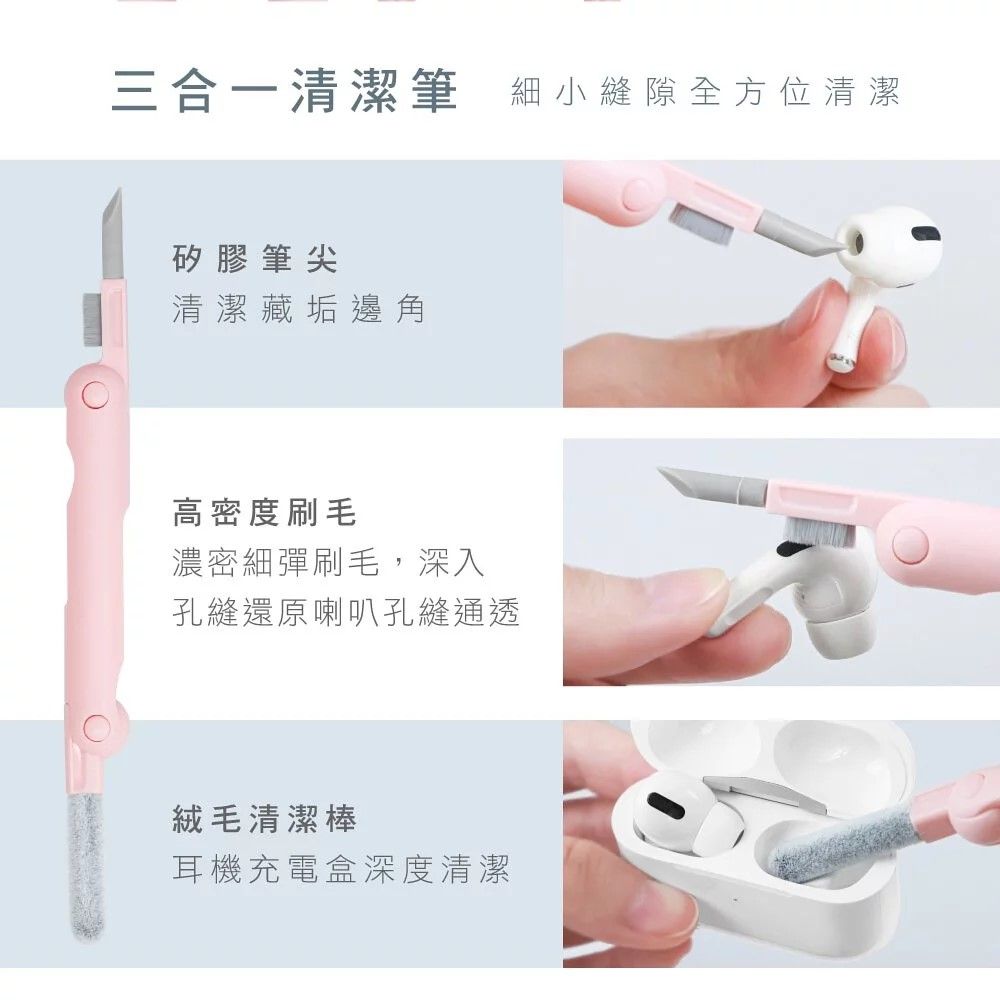 KINYO 7合一多功能清潔組 (CK-008) 藍色 - PChome 24h購物