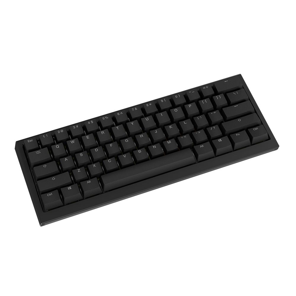 Ducky 創傑 ONE X Mini 無線三模 線性電感軸 PBT 二色成形 60% 黑色 英文 - PChome 24h購物