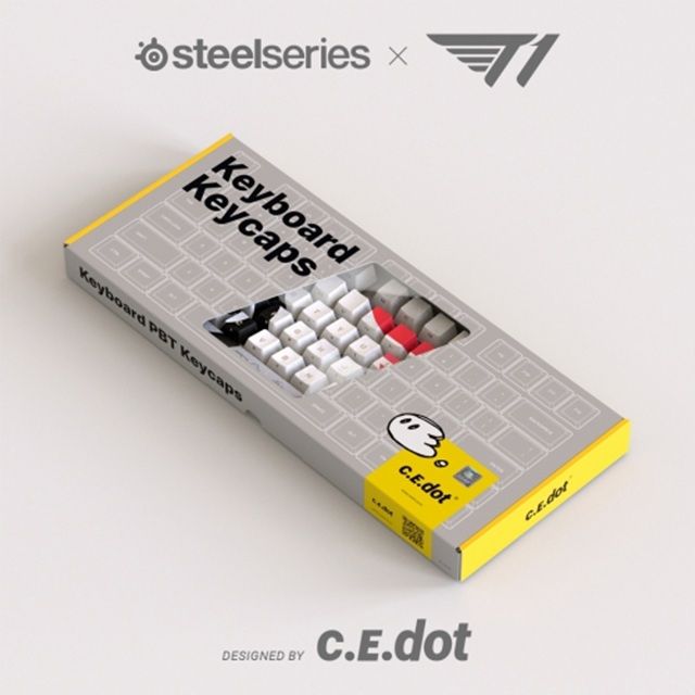 SteelSeries 賽睿 T1 PBT 104鍵 主題鍵帽組 - PChome 24h購物