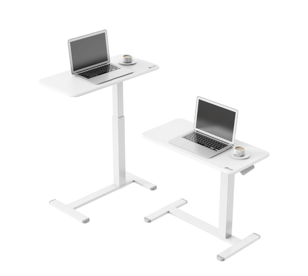 Raymii 瑞米 氣壓式升降 隱藏腳輪 VN-22 氣壓式時尚移動升降桌 辦公桌 - PChome 24h購物