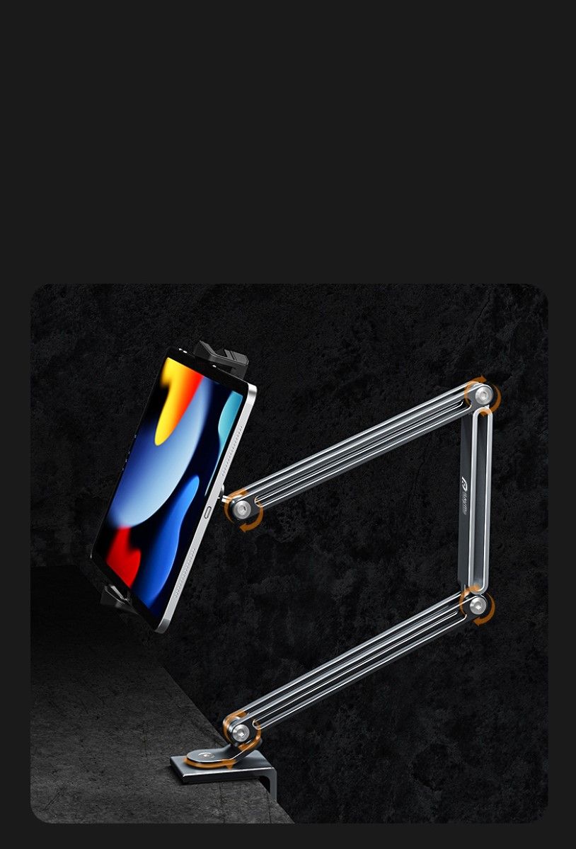 Raymii 瑞米 ZT33 13吋 夾桌式鋁合金手機平板支架 - PChome 24h購物