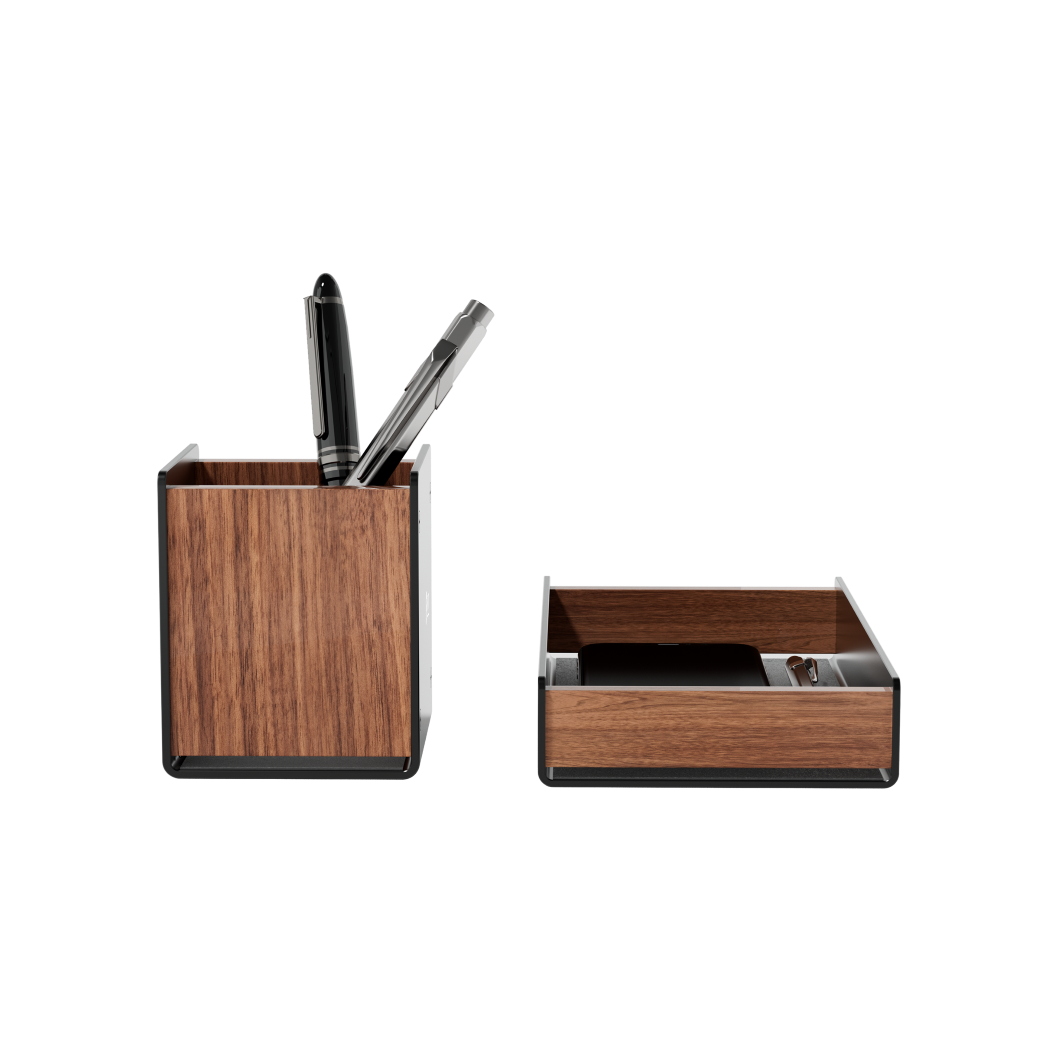 Raymii 瑞米 ND-D2 鋁合金 時尚文具收納盒 桌面收納架 文具盒 - PChome 24h購物