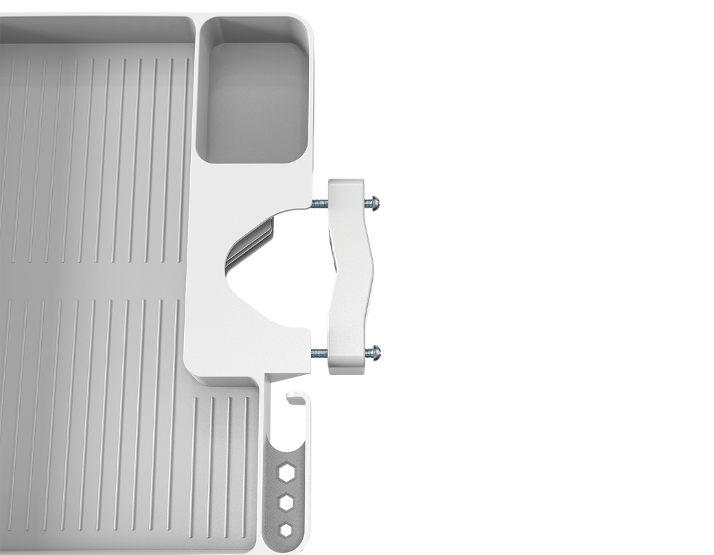 Raymii 瑞米 LSA-68 夾柱式柱上安裝收納托盤支架 - PChome 24h購物