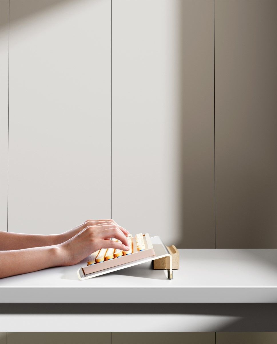 Raymii 瑞米 NDA-3 時尚發光壓克力鍵盤架 鍵盤支架 - PChome 24h購物