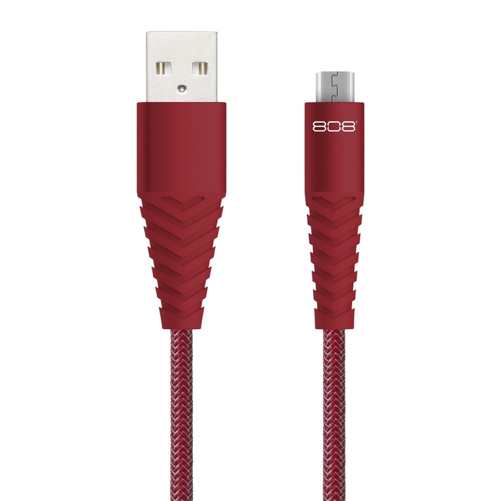 【808 Audio】aristo Micro Usb高速充電傳輸線 1 2m 波西米亞紅 Pchome 24h購物