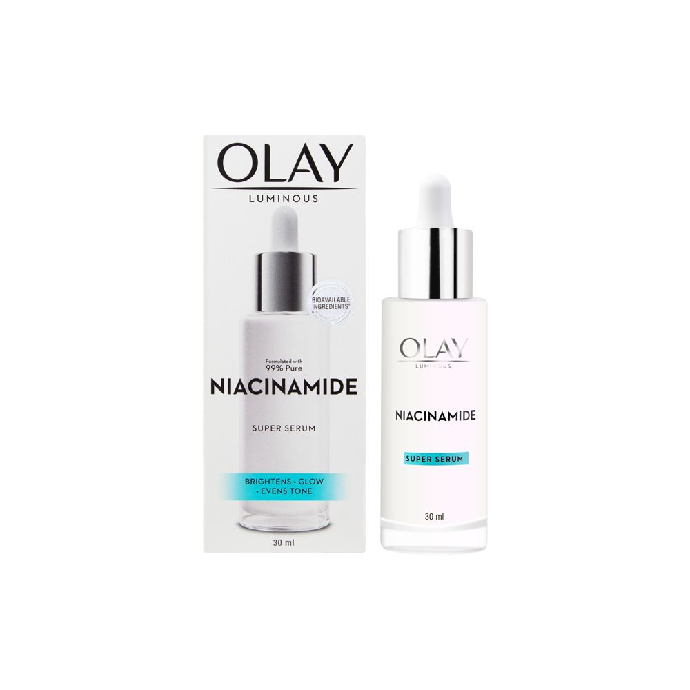 OLAY 歐蕾 高效透白光曜精華(30ml) 革糖素小白瓶 - PChome 24h購物