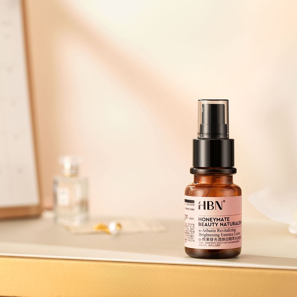 HBN α-熊果苷光透煥白精萃水-特證版 噴頭款 30ml (發光水) - PChome 24h購物