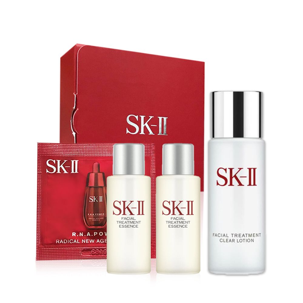 SK-II 亮采化妝水30ml-贈 青春活膚緊緻體驗組(青春露10ml*2+超肌能緊緻彈力精萃1ml) - PChome 24h購物