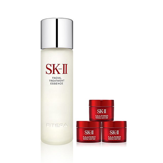 SK-II SKII Pitera青春露 230ml+R.N.A.超肌能緊緻活膚霜 15gX3 - PChome 24h購物