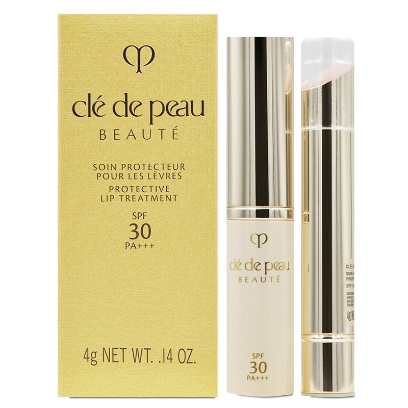 cle de peau 肌膚之鑰 【Clede Peau Beaute 】逆齡光采防曬護唇膏SPF30 PA+++ 4g (百貨專櫃貨) - PChome 24h購物