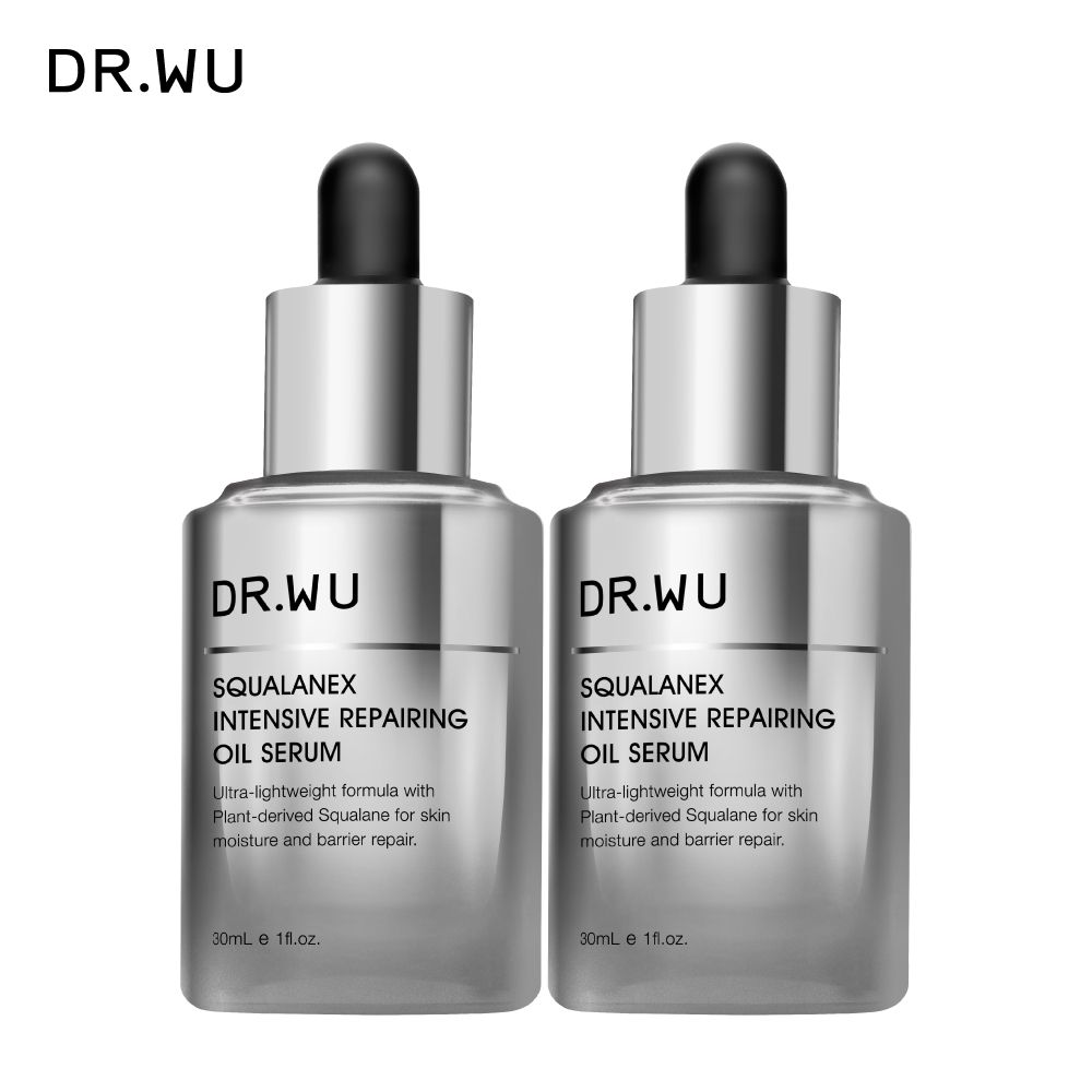 DR.WU 達爾膚 角鯊潤澤修復精華油30ML 2入組 - PChome 24h購物