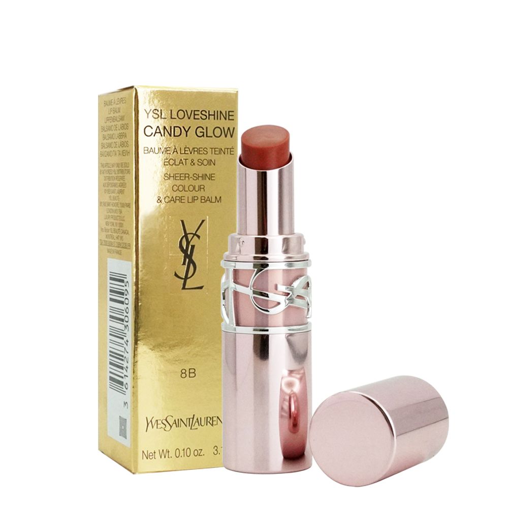 YSL 聖羅蘭 情挑誘光潤唇膏(3.2g) #8B 曖昧裸粉 - PChome 24h購物