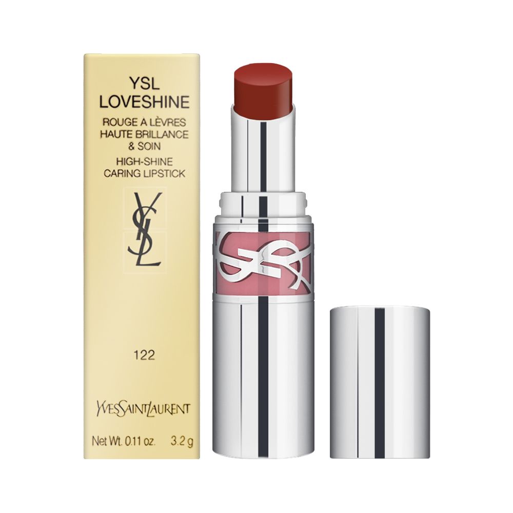 YSL 聖羅蘭 情挑誘光水唇膏 3.2g #122 撩撥熱吻 - PChome 24h購物