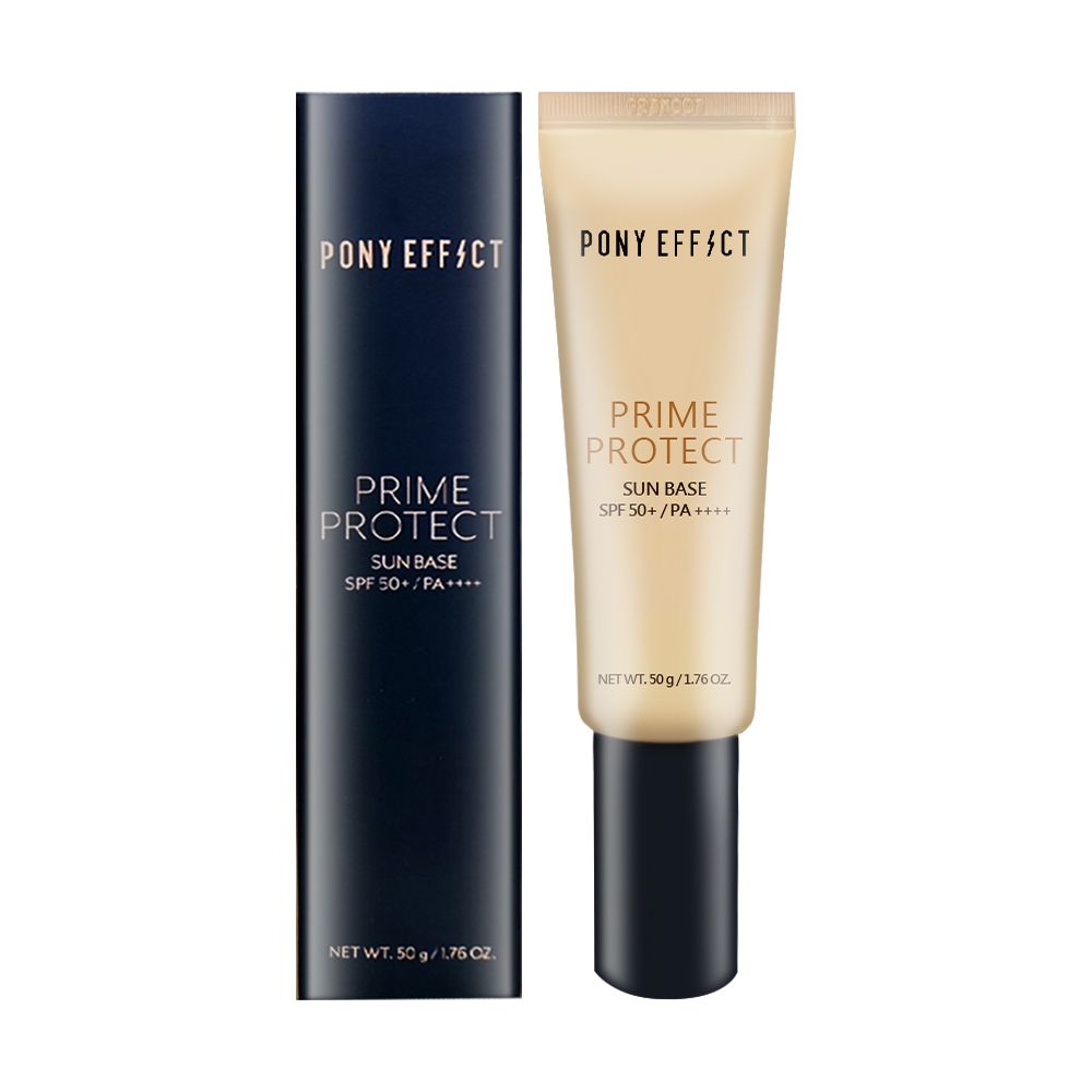 PONY EFFECT 水透光妝前防護乳升級版 SPF50+/PA++++ 50g - PChome 24h購物