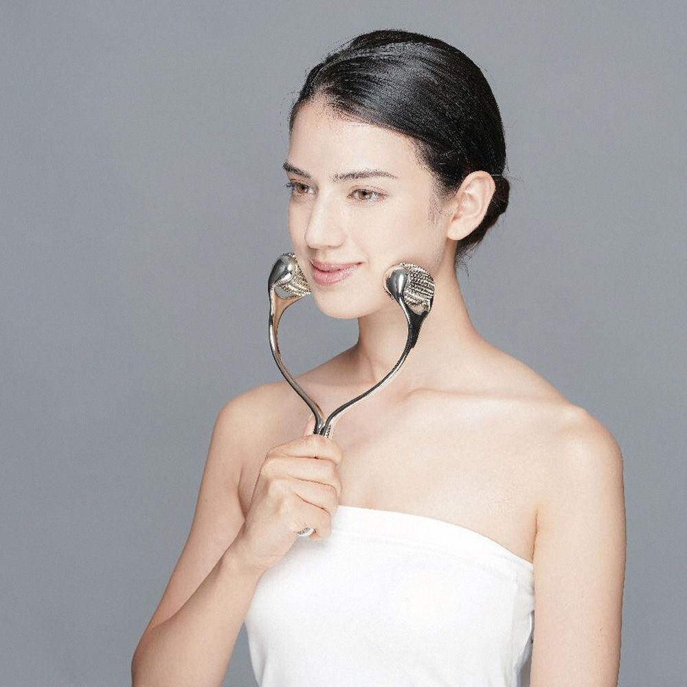 NEEDS 日本 Cellsh 臉部緊實滾輪按摩器(微針滾輪、小V臉按摩滾輪、臉部按摩器) - PChome 24h購物