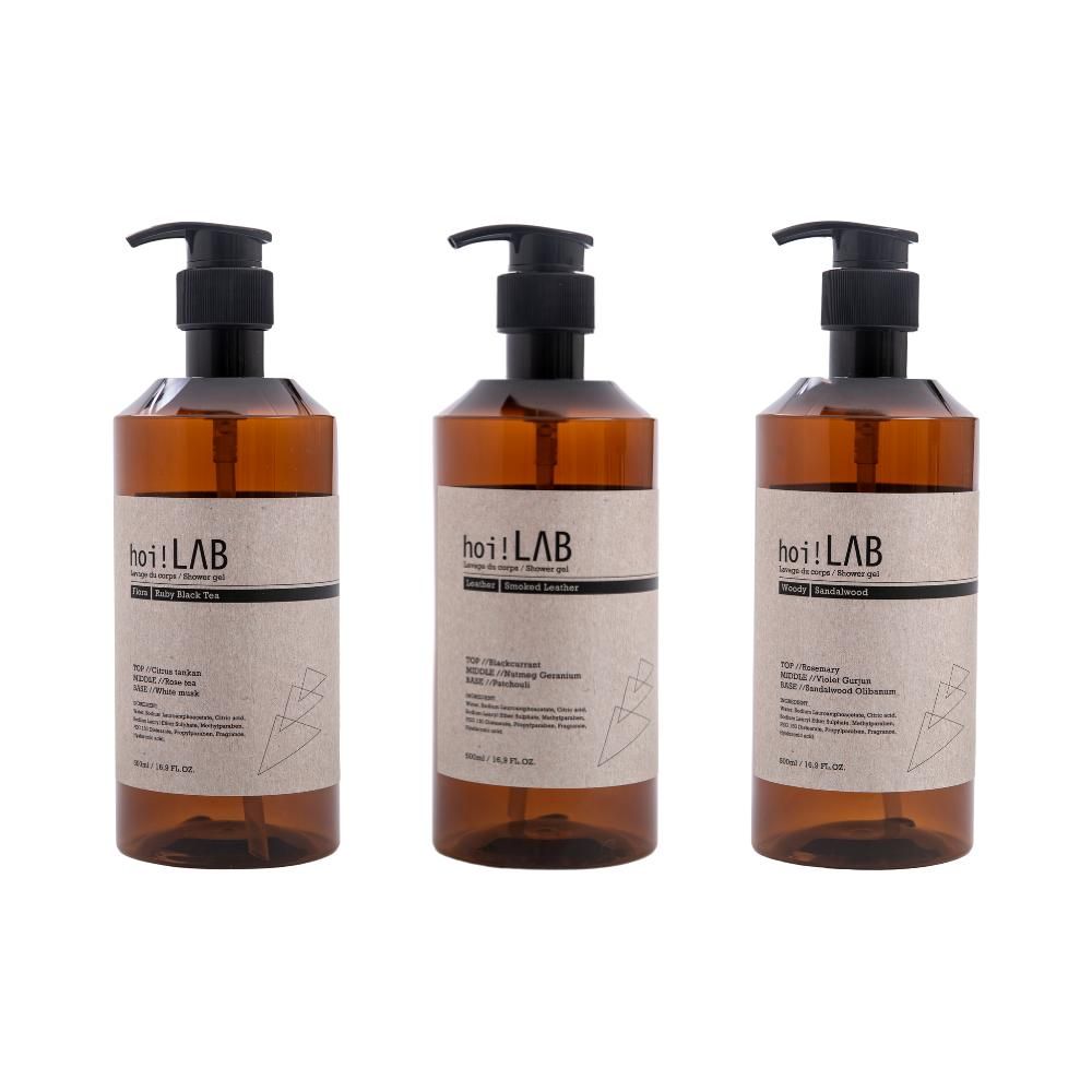 hoi! 好好生活 【hoi!LAB】香氛沐浴精500ml系列-實驗室/經典篇 居家香氛/辦公室小物/交換禮物 - PChome 24h購物