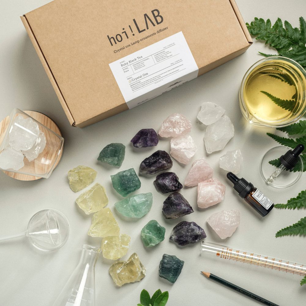 hoi! 好好生活 【hoi!LAB】水晶擴香燈系列-富士篇 居家香氛/辦公室小物/交換禮物 - PChome 24h購物