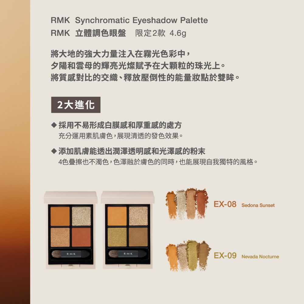 RMK 立體調色眼盤 4.6g - PChome 24h購物