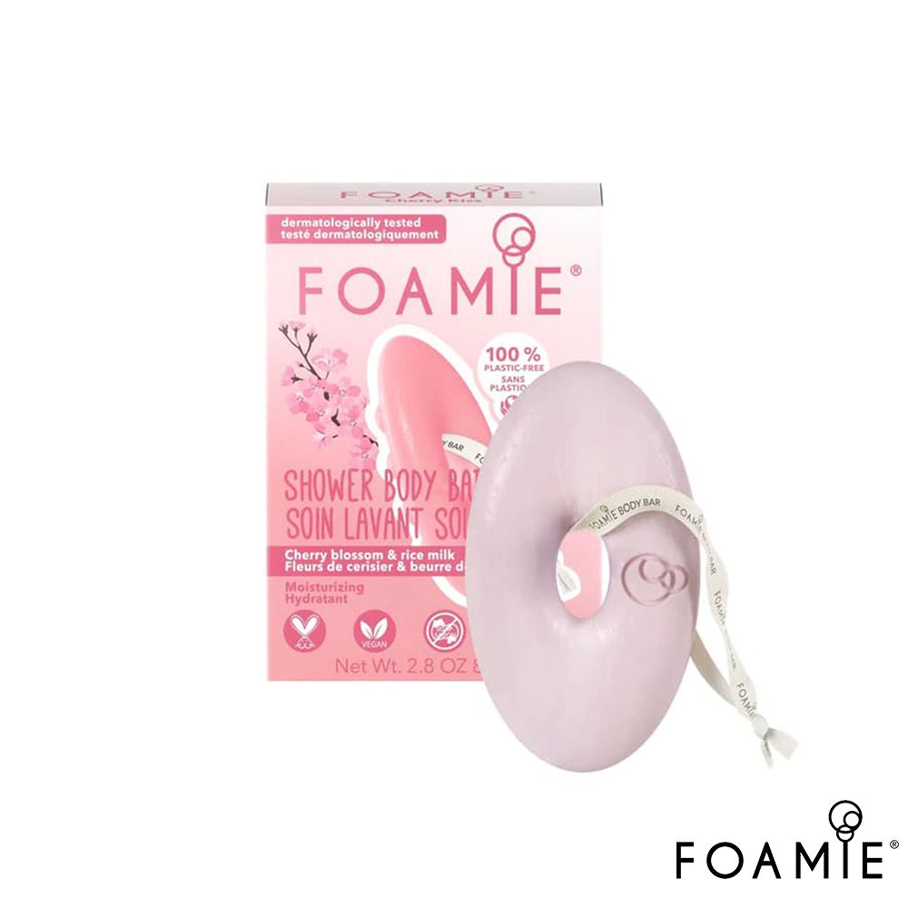 Foamie 環保潔淨餅 櫻花洗澡餅80g - PChome 24h購物