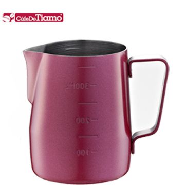 Tiamo 專業內外刻度不鏽鋼拉花杯360cc-不沾塗層(HC7086) - PChome 24h購物