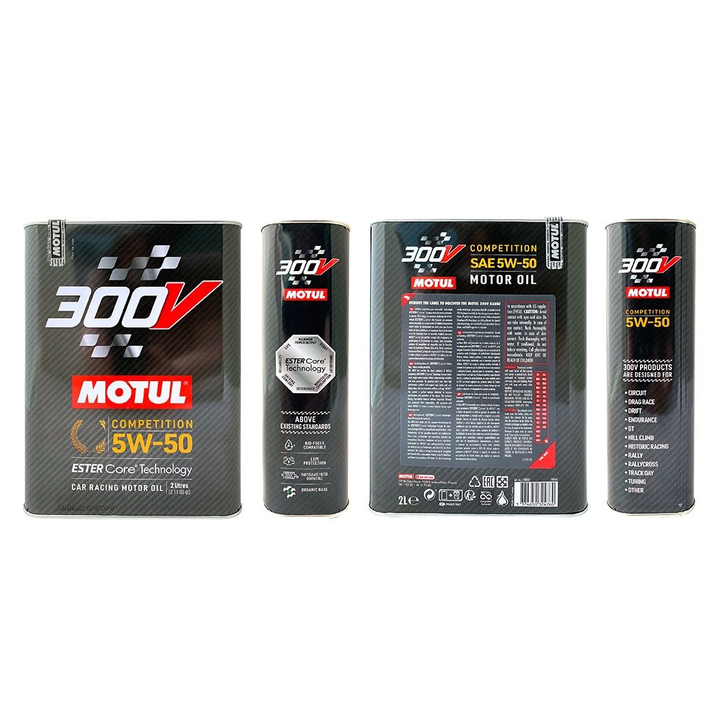 MOTUL 300V COMPETITION 5W50 全合成酯類機油 - PChome 24h購物