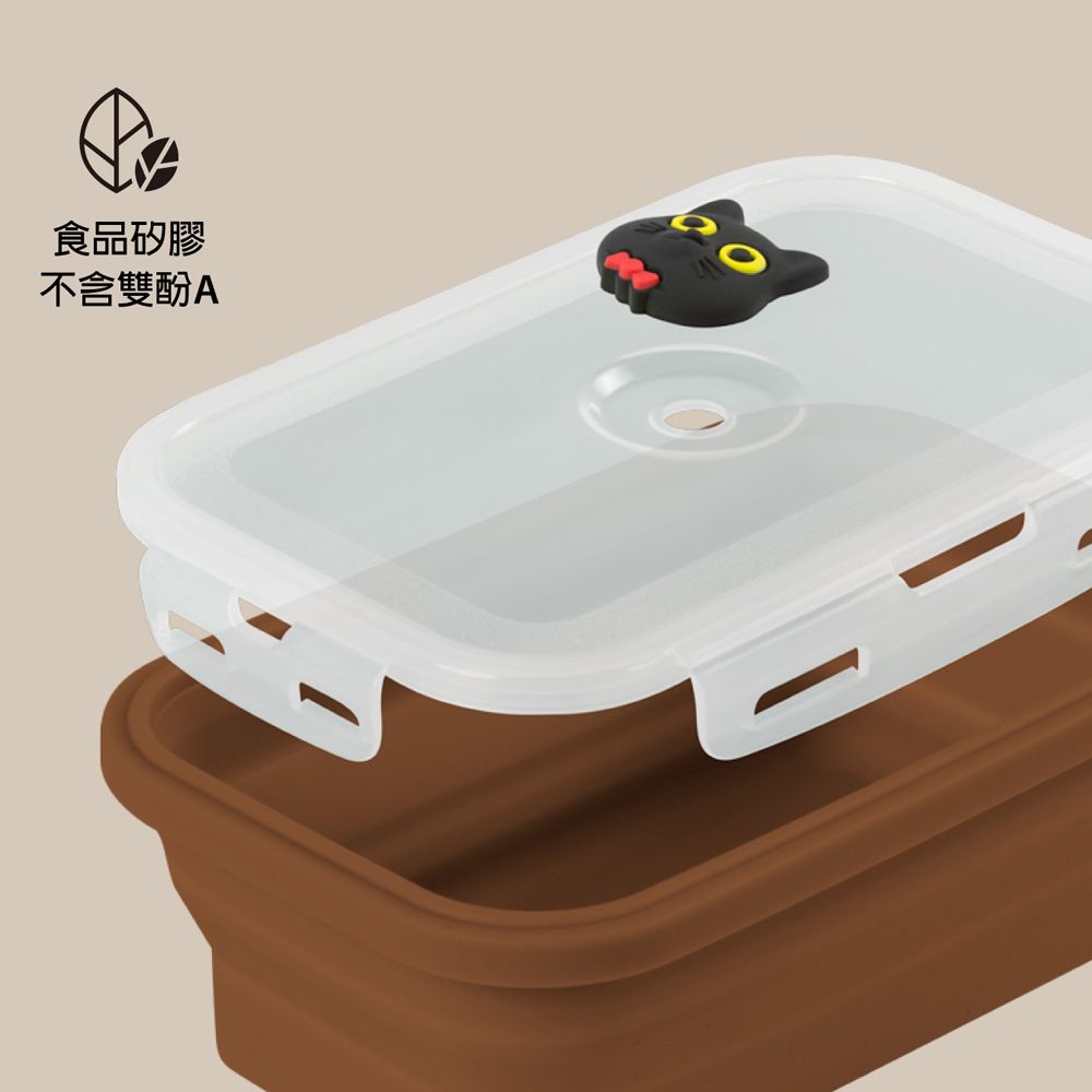 Bone Bone款系列矽膠摺疊保鮮盒-800ml - PChome 24h購物