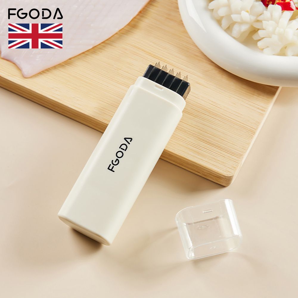 【英國FGODA】多功能魷魚切花刀(附蓋) - PChome 24h購物
