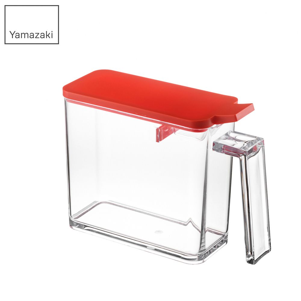 YAMAZAKI 山崎 AQUA調味料盒-S(紅)日本百年品牌調味盒/收納罐/調味罐/鹽罐/糖罐 - PChome 24h購物