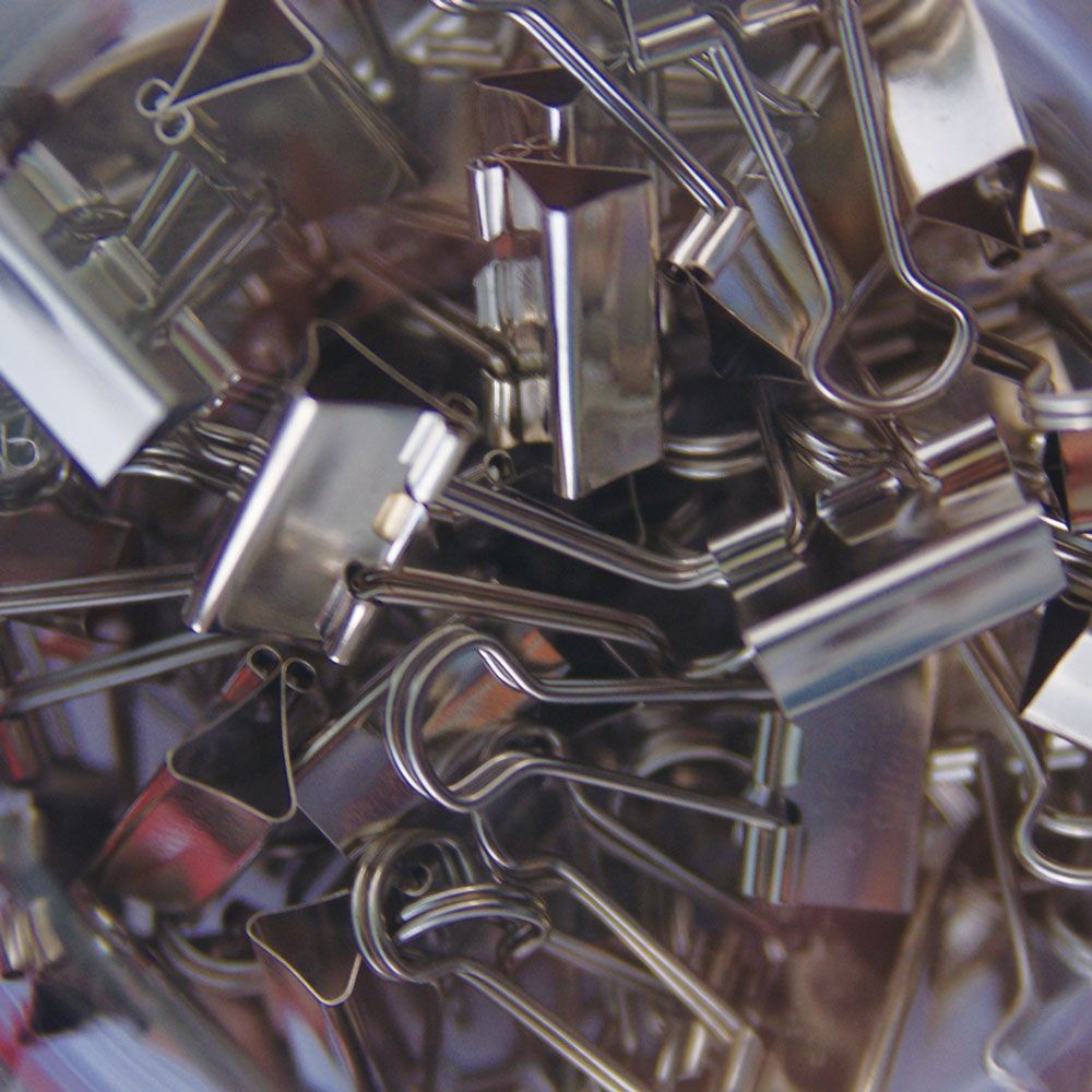 SDI 手牌 銀色長尾夾32mm/36支(0234T) - PChome 24h購物