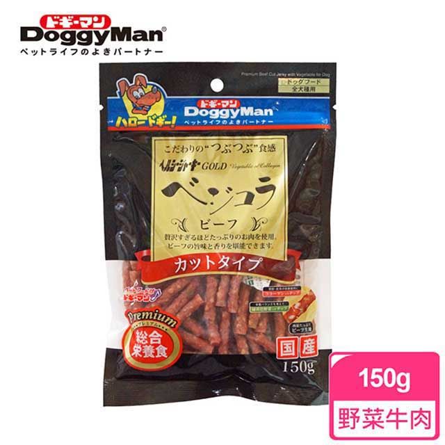 Doggyman 犬用金牌短切野菜牛肉條 150g - PChome 24h購物